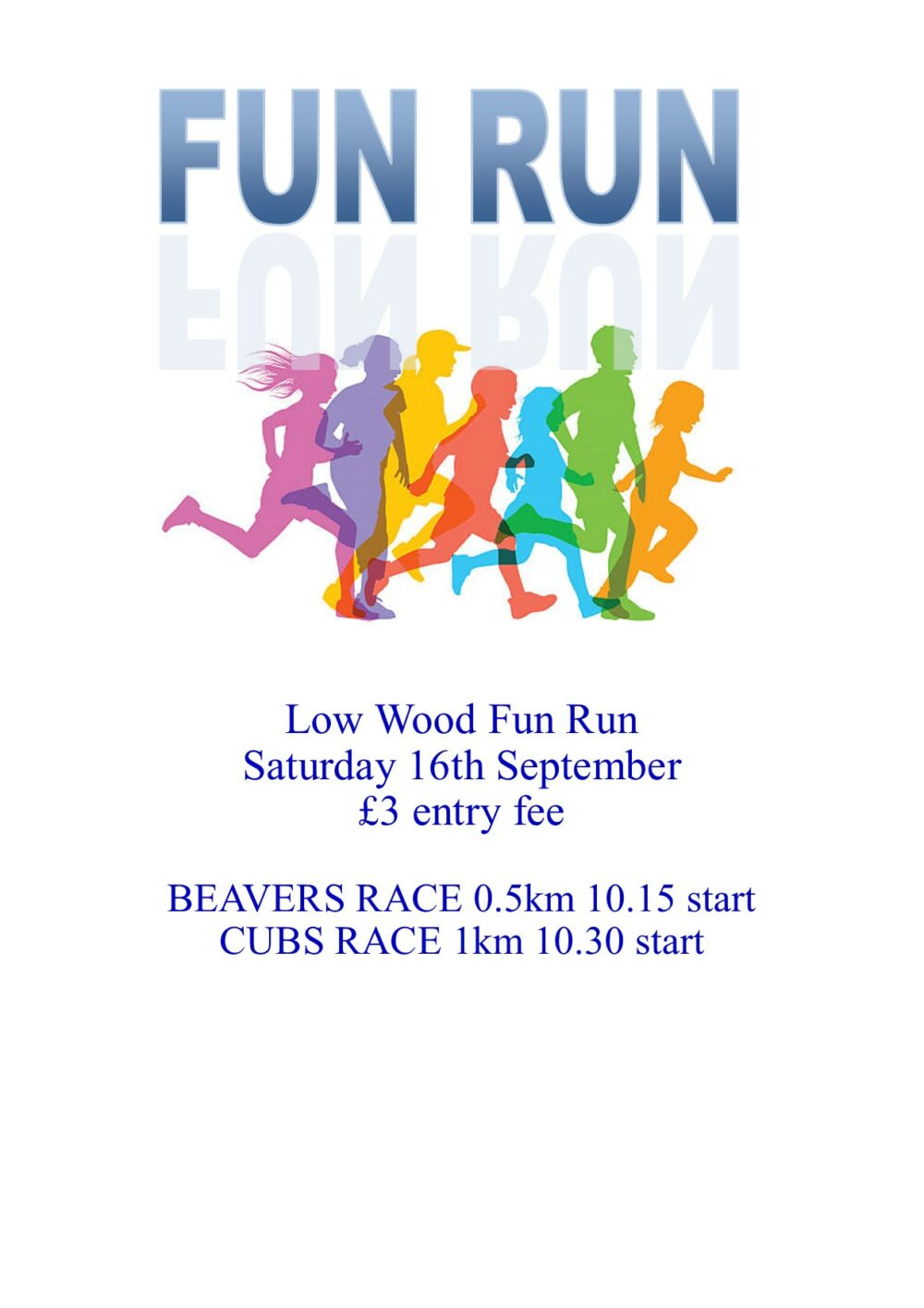 Beaver & Cub Fun Run | Low Wood Scout Activity Centre